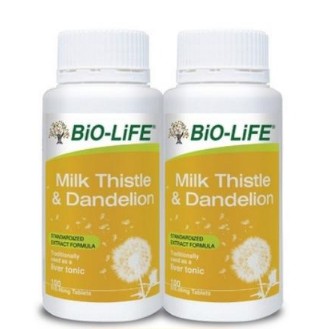 BIOLIFE MILK THISTLE & DANDELION (2 x 30's / 2x100's / 350's+30's ...