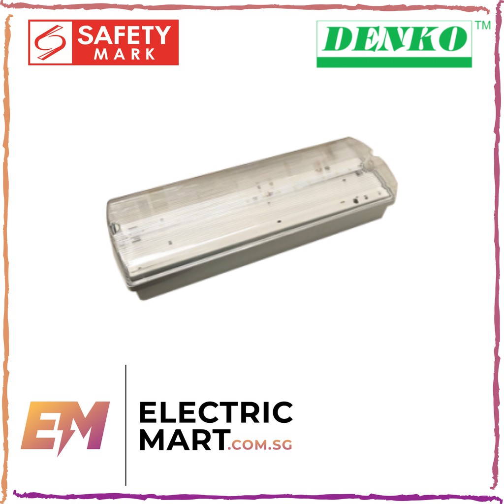 Denko CEL11NM LED Box Self -Contained Emergency Light- White | Shopee Singapore