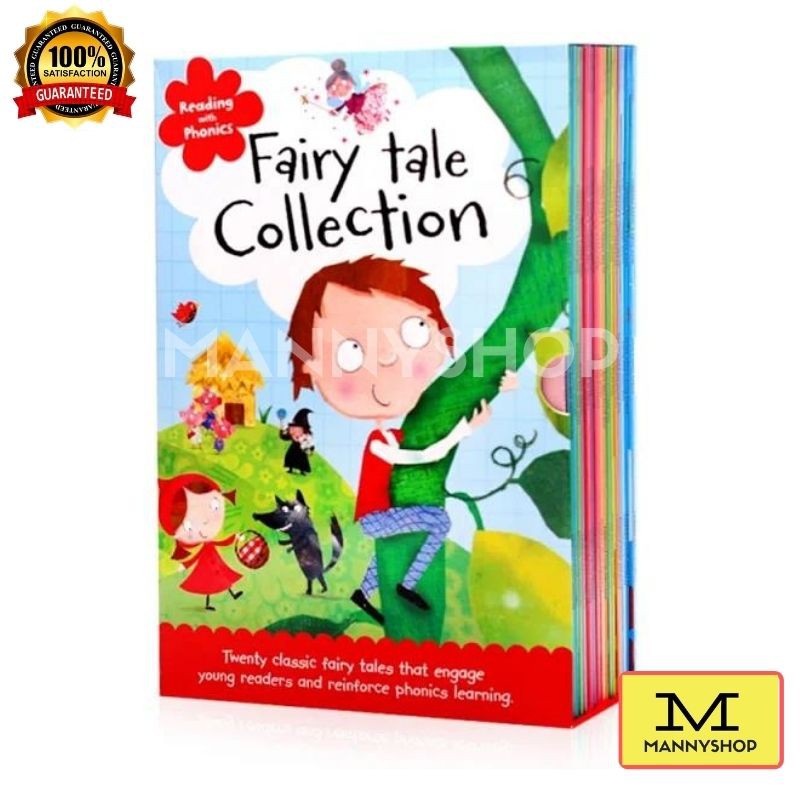 [SG] Reading With Phonics Fairy Tale Collection Book Box Set (20 Books) | Shopee Singapore