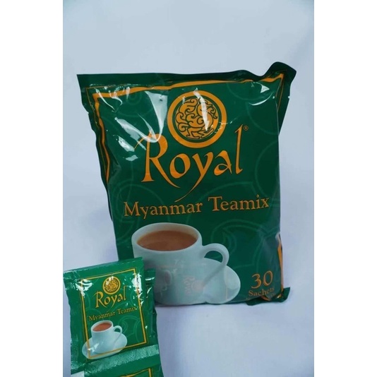Royal Milk Tea, a specialty of Myanmar, without Myanmar specialty Royal ...