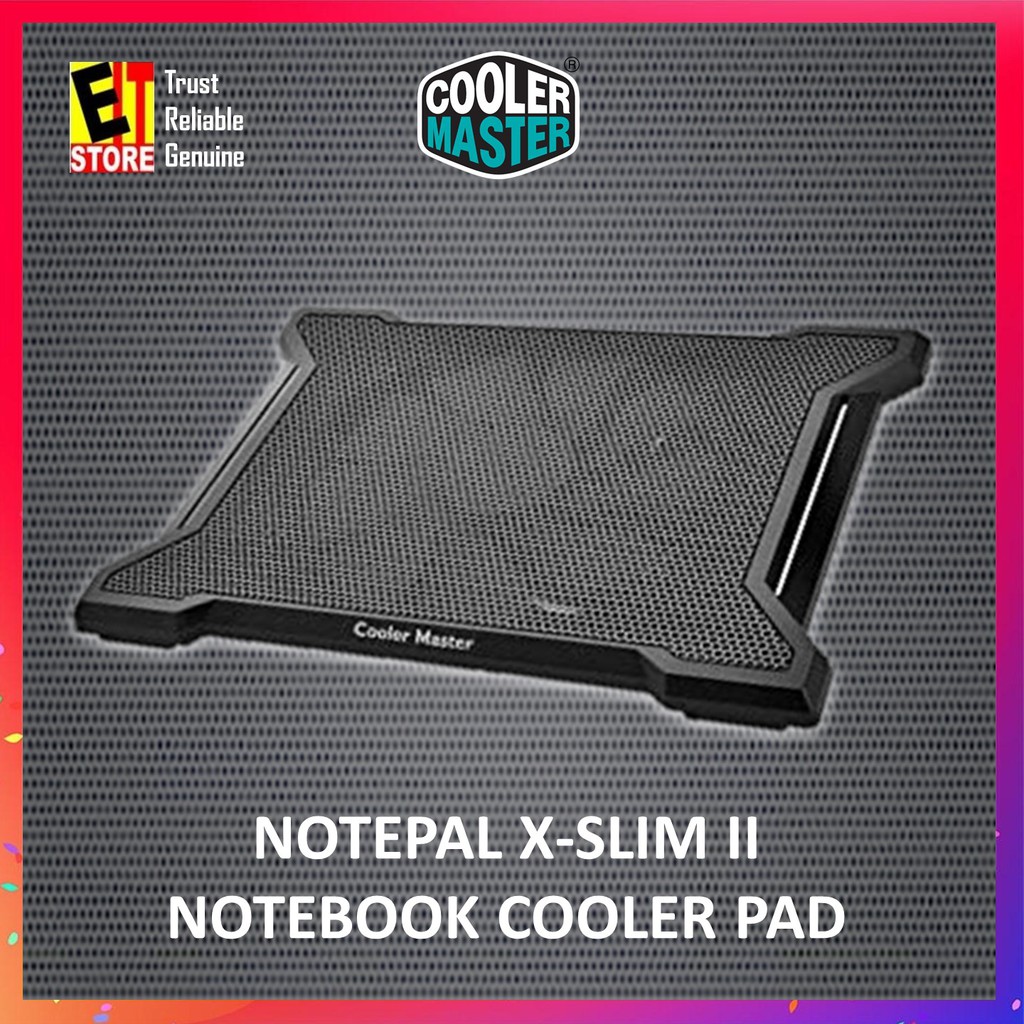 COOLER MASTER NOTEPAL X-SLIM II /200mm Silent Fan /Supports up to 15.6 ...