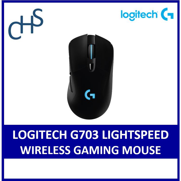 Logitech G703 Lightspeed Wireless RGB Gaming Mouse | 2 years warranty | 910-005642 | Shopee ...