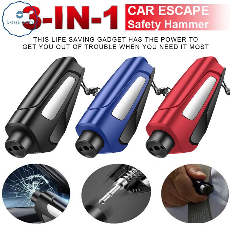 [Avaliable] Portable Car Window Breaker Life-Saving Escape Rescue Tool ...