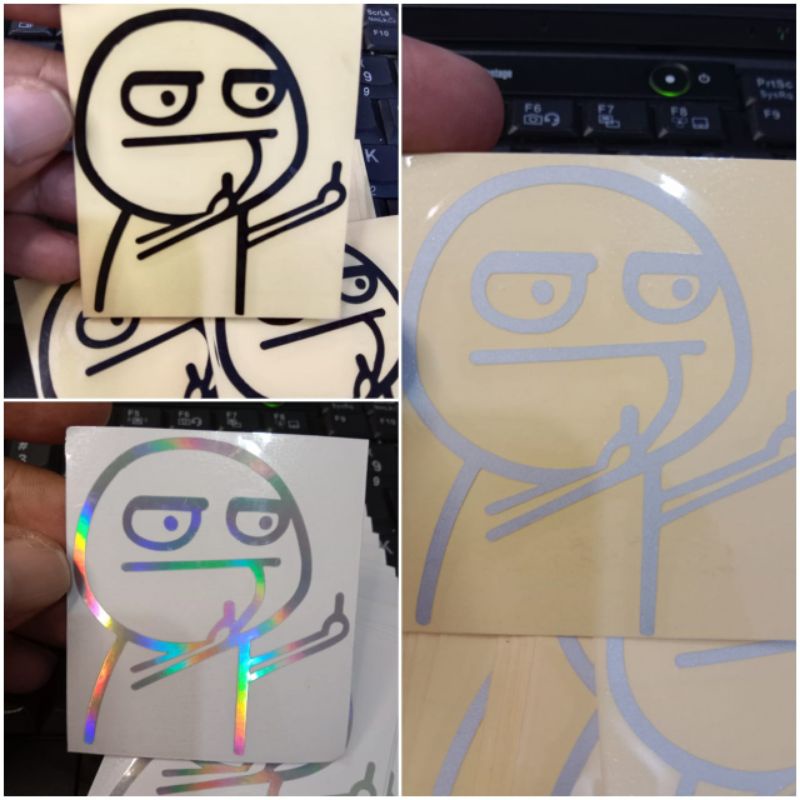 Middle finger Sticker Check Cute Animation Sticker | Shopee Singapore