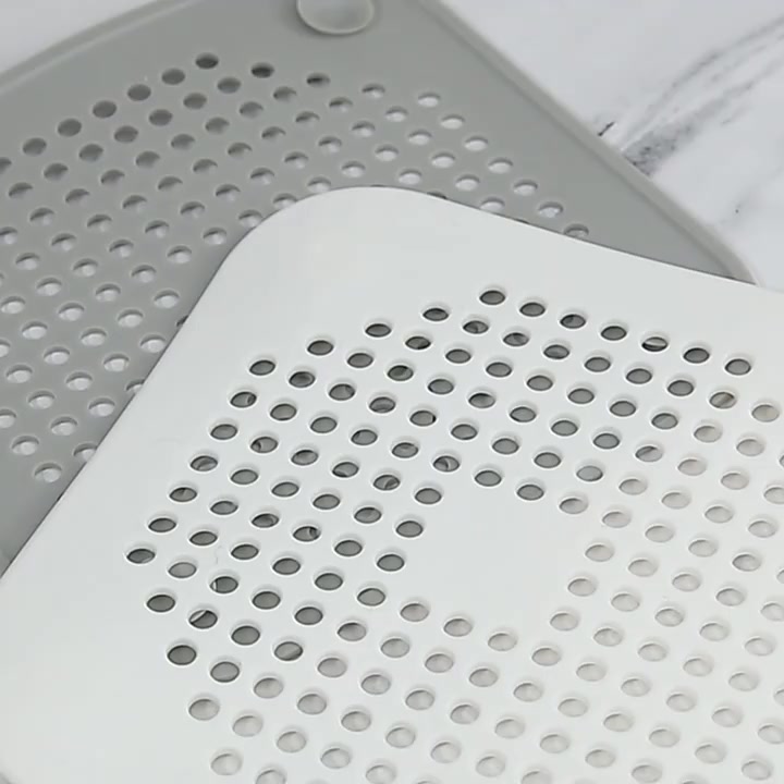 Silicone Drain Protector with Sucker / Sink Strainer Shower Hair ...