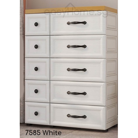 Easyhome.sg Extra Large 75cm 7585 Cabinet Plastic Drawer Storage Box ...