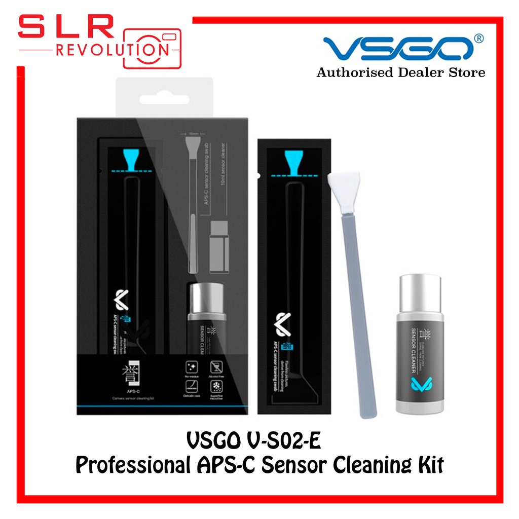 VSGO VS-S02E APS-C Sensor Swab Kit [Crop] | Shopee Singapore