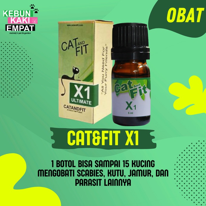 Cat & Fit X1 - Drug For Rabbit Dog Cat Rabbit scabies Fungus | Shopee ...