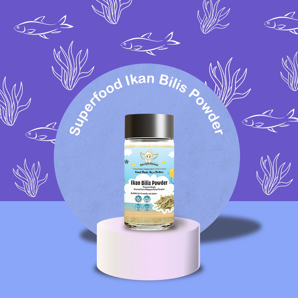 Singapore Brand Baby Angel's Homemade Anchovies Ikan Bilis Powder Food ...