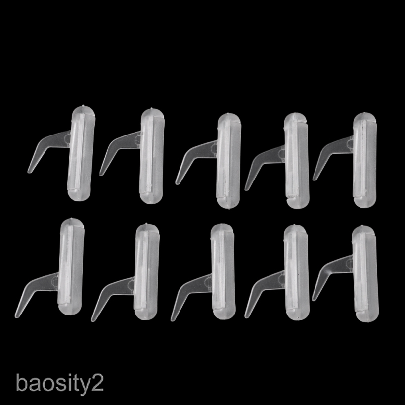 10pcs Relay Clips Sea Fishing Rig Trace Clips Carp Terminal Tackle ...