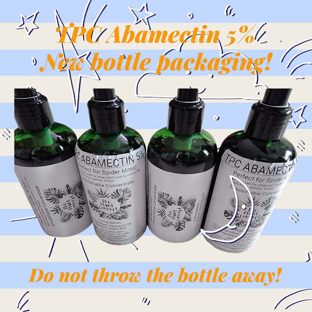 TPC Abamectin 5% 250ml|For Plants & Gardening| Good for Spider Mites ...
