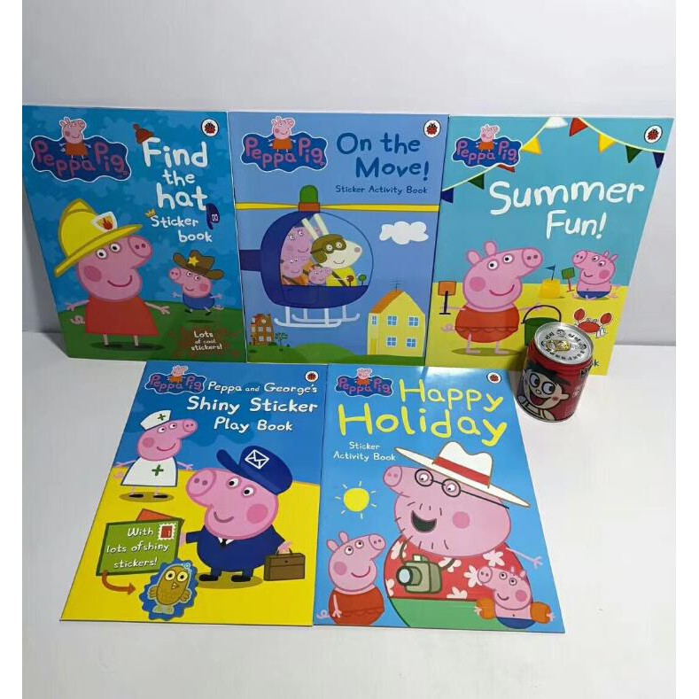 Peppa Pig Child Sticker Books for educational toy/birthday gift ...
