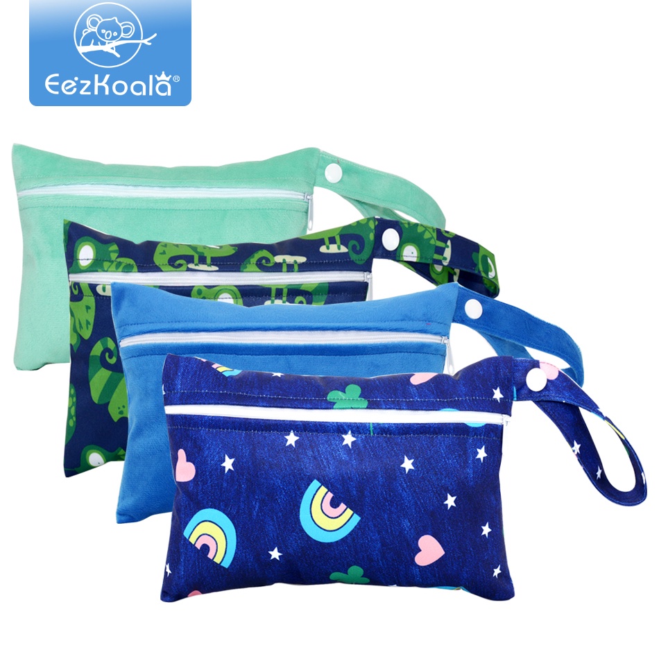 EezKoala Small Wet Bag For Baby Cloth Diaper Bag For Menstrual Pads ...