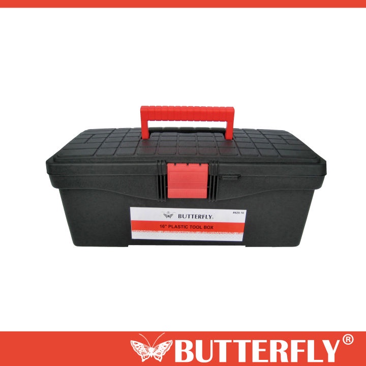 BUTTERFLY Tools Heavy Duty Tool Box (16" x 8" x 6") | Shopee Singapore