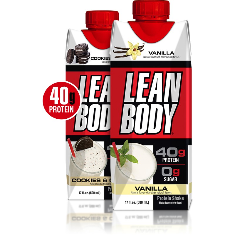 Labrada Nutrition LEAN BODY RTD 40grams Protein Shake, 12 x 500ml ...