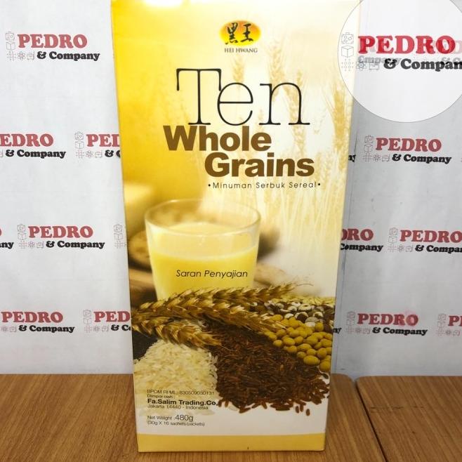 Hei Hwang Ten Whole Grains 480 Grams - Wheat Cereal Drinks | Shopee ...