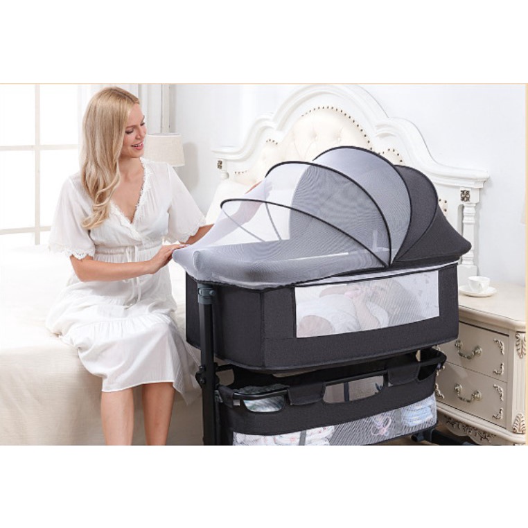 [MQLITTLESHOP] Ready Stock BC Baby Portable bed side bed Swing Cot ...