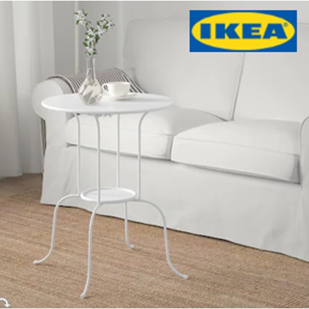 Ikea Side table/IKEA Coffee table/IKEA LINDVED Side table, white50x68 ...