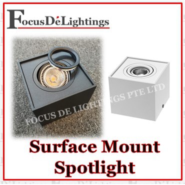 EASY-REPLACABLE BOXY SURFACE MOUNTED CEILING DOWNLIGHT SPOTLIGHT ...