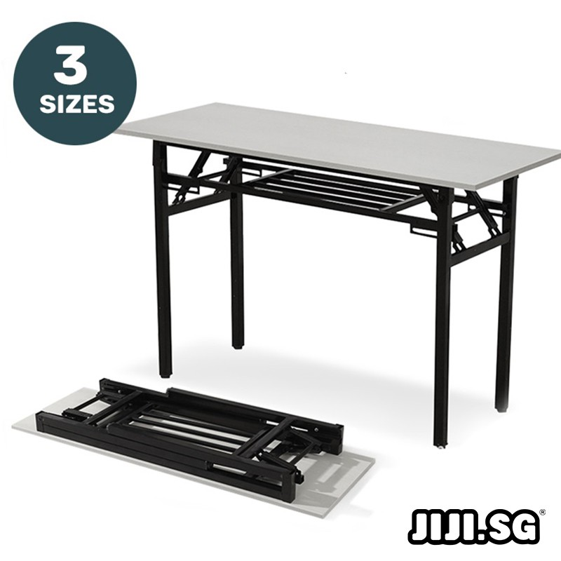(Free Assembly) GS Folding Table - 3 Dimension / Foldable Table / Fold ...