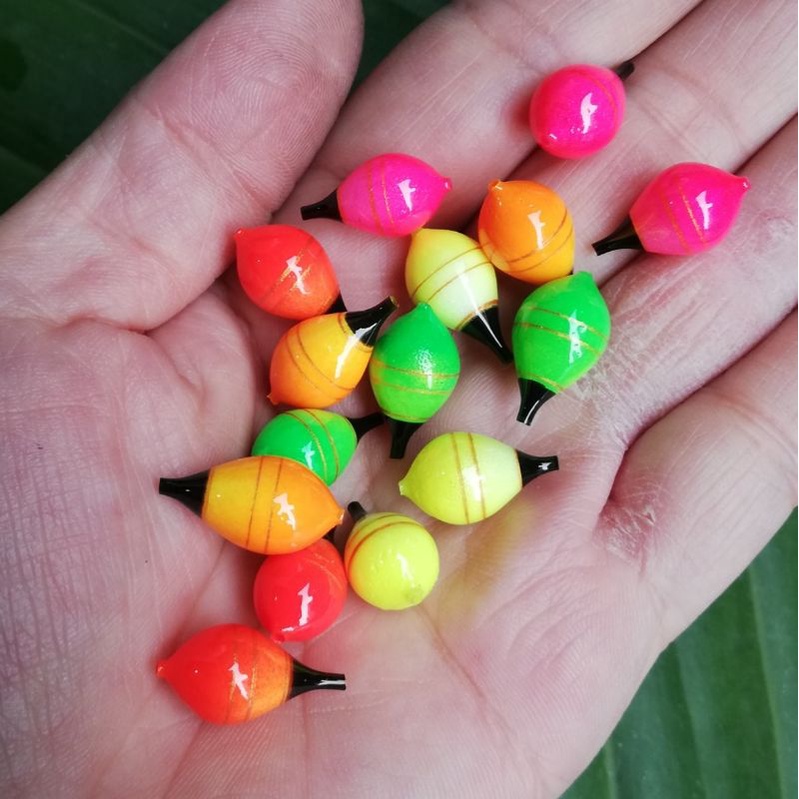 Dropping Float Prawn Shrimp Handmade Water Drop Shaped Buoy ...