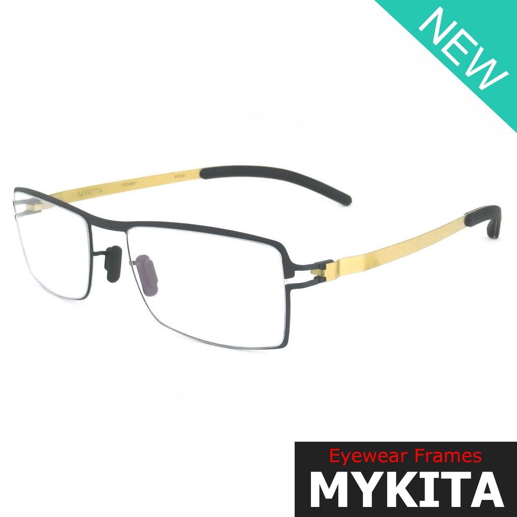 MYKITA Berlin Germany German 1006 C-4 Black Gold Leg High Quality ...