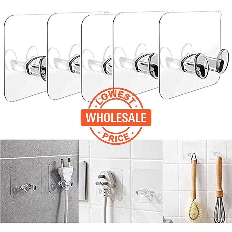 [Wholesale Price] Clear Punch-free Strong Self-adhesive Power Plug ...