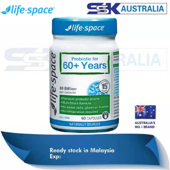 Lifespace Probiotic For 60 Years plus (60 capsules) | Shopee Singapore