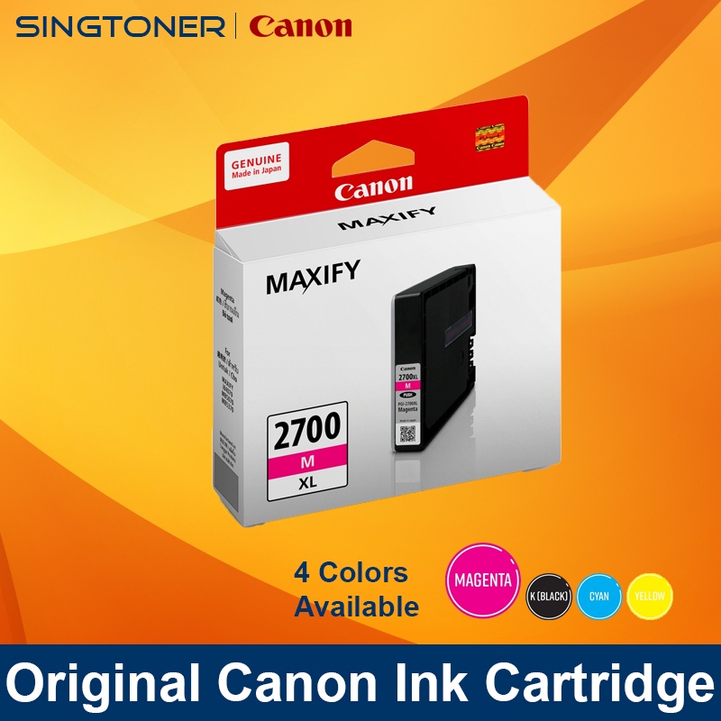 Canon PGI-2700XL Color Ink For Printer iB4070 MB5070 PGI2700XL PGI 2700 ...