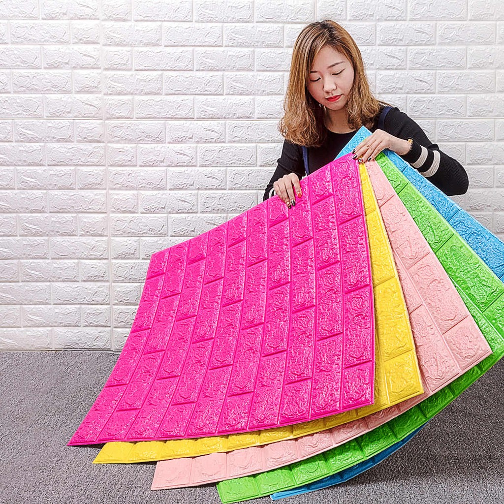 3d Wall Wallpaper Wall Wallpaper Decorative Design Wallpaper Brick Foam ...