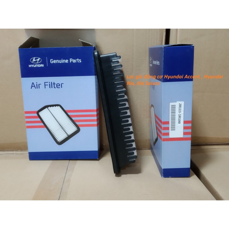 Engine air filter for Kia Rio (12-19), Kia Soul (09-12), Hyundai Accent ...