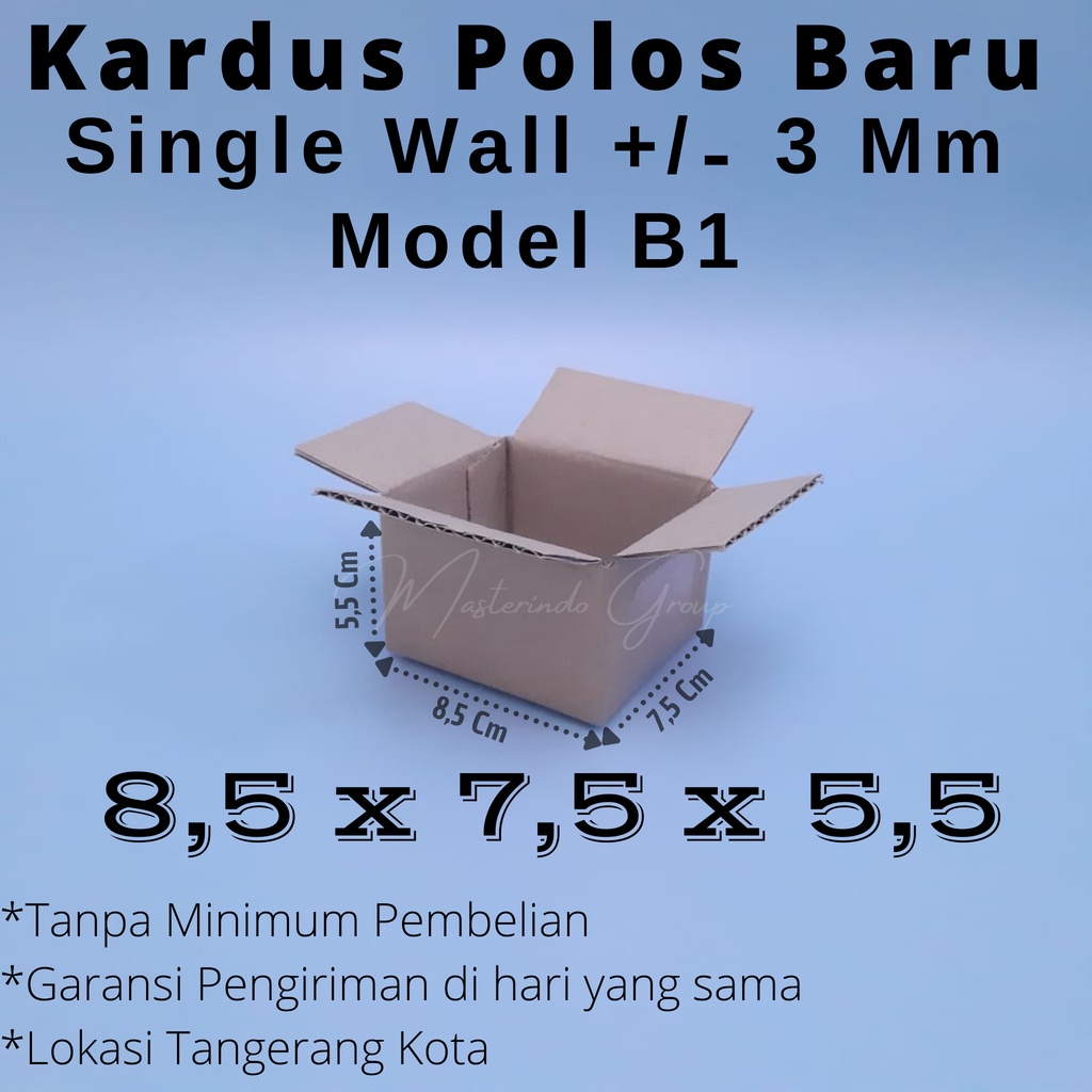 Cardboard | Box Box | Plain Cardboard (8,5x7,5x5,5 Cm) | Shopee Singapore