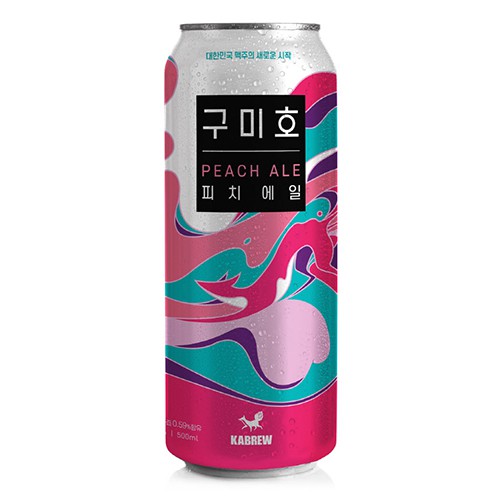 GS25 Youus Peach Ale Beer 500ml 구미호 에일 500ml | Shopee Singapore