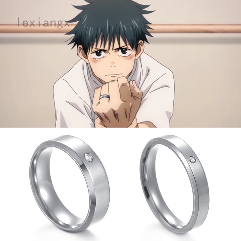 Jujutsu Kaisen Anime Ring Yuta Okkotsu Sukuna Silver Cosplay Ring ...