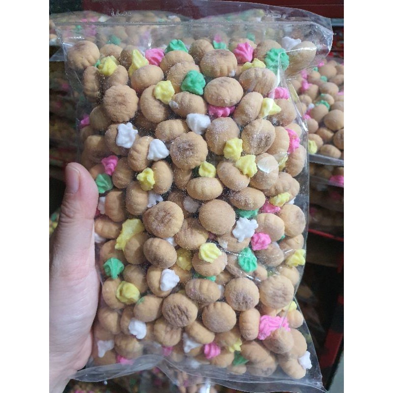 Gem ROSE Biscuit Old School Sugar/Old School snack 250gram | Shopee ...