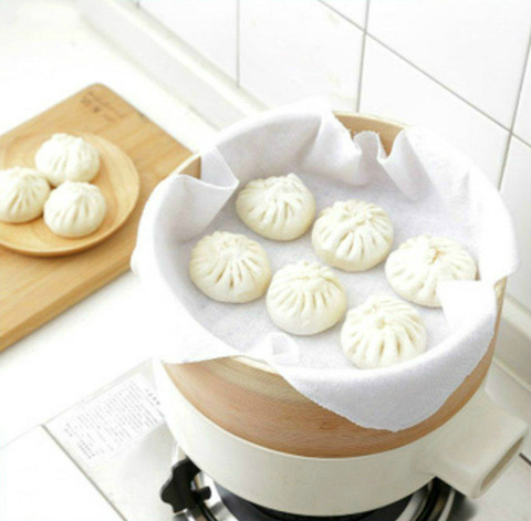 5 pieces of steamer cloth/dumpling cloth/cotton steam cloth for steam ...