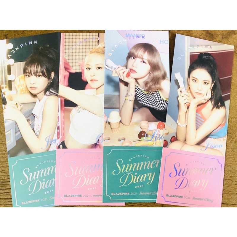 Hanju BLACKPINK Official Ticket Card Website Bonus Rose Joao Lisa ...