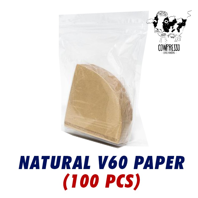 Natural V60 Coffee Filter Paper (100pcs) | Shopee Singapore