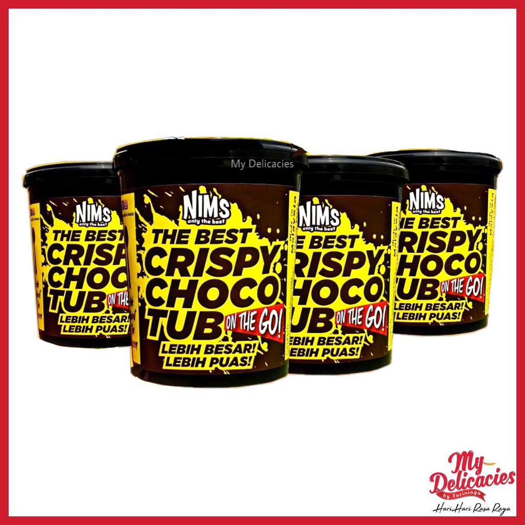 Nims Crispy Choco Tub [Coco Rice, Coco Crunch, Coco Ball, Coco Krisp ...