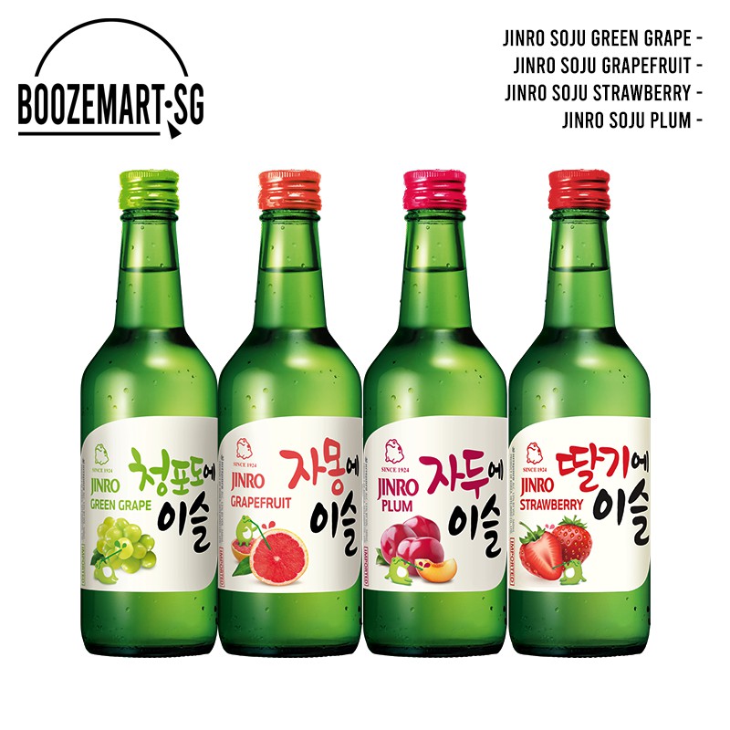 Jinro Soju 8's Flavoured Bundle - BEST DEALS 360ml x 8's (Authentic ...
