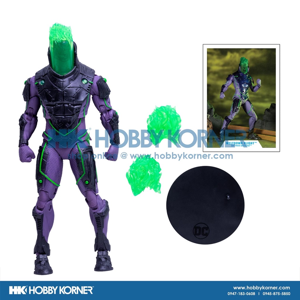 MCFARLANE TOYS MF15753 - 7 Inch Scale DC Multiverse Blight (Meltdown ...