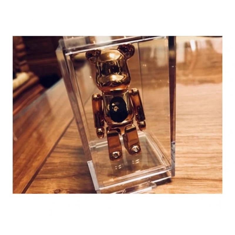 Bearbrick 100% Acrylic Display Case Stackable (Ready-stock) | Shopee ...