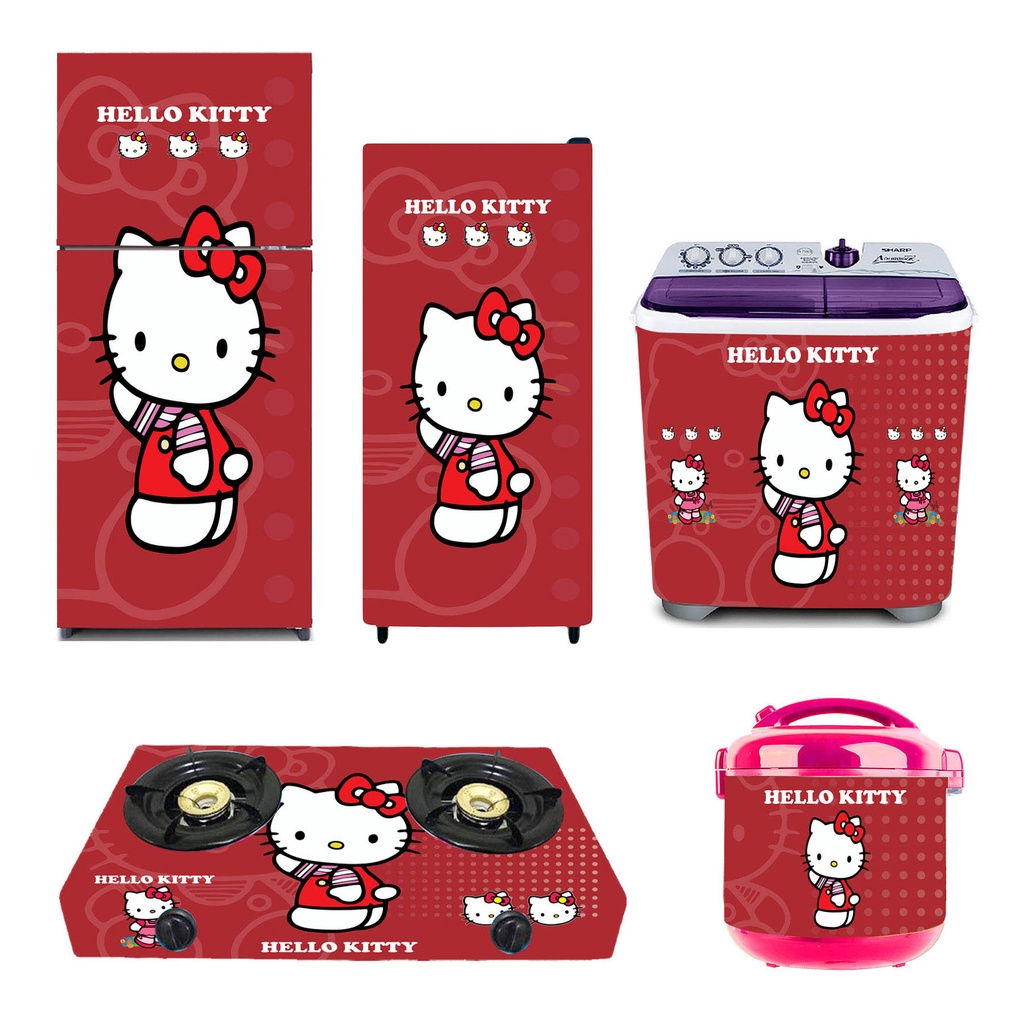 MESIN MERAH Stove Sticker/1 Door Refrigerator/2 Door Refrigerator ...