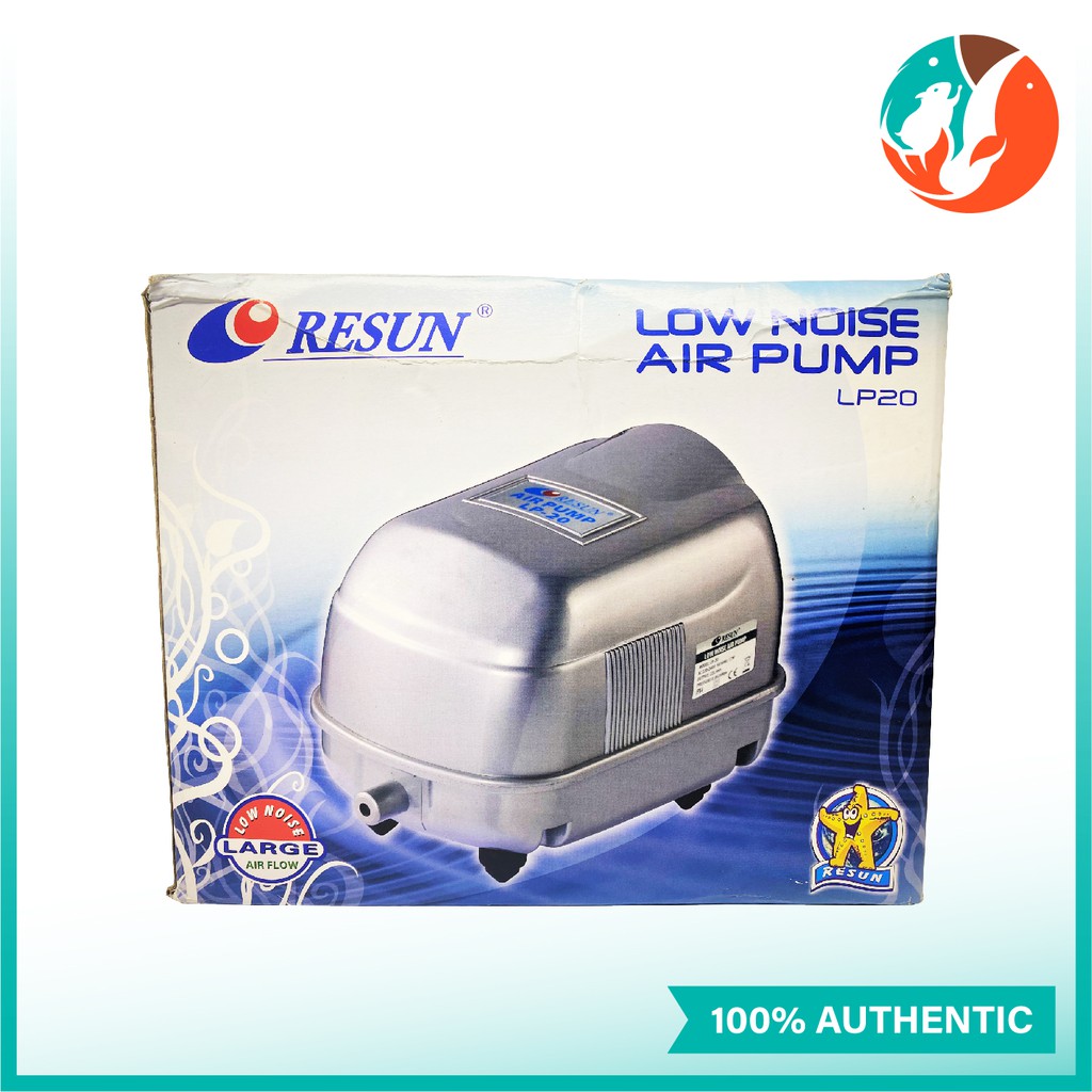 !! RESUN LOW NOISE Air Compressor LP-20 17w 220v/60hz Fish Tank Oxygen ...