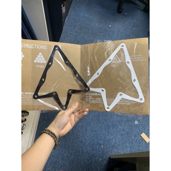Magic Rack Sheet 9-ball, 10-ball triangular folding filter | Shopee ...
