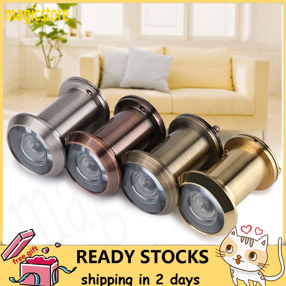 [Ready Stock] Magicstore Wide Angle Peephole 220 Degree Security Door ...