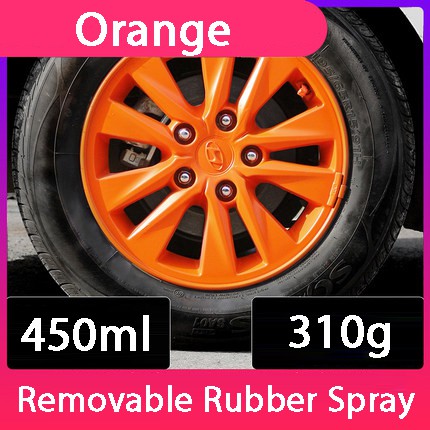 Peelable Removable Rubber Spray Paint 450ml for Wheels / Rims ...