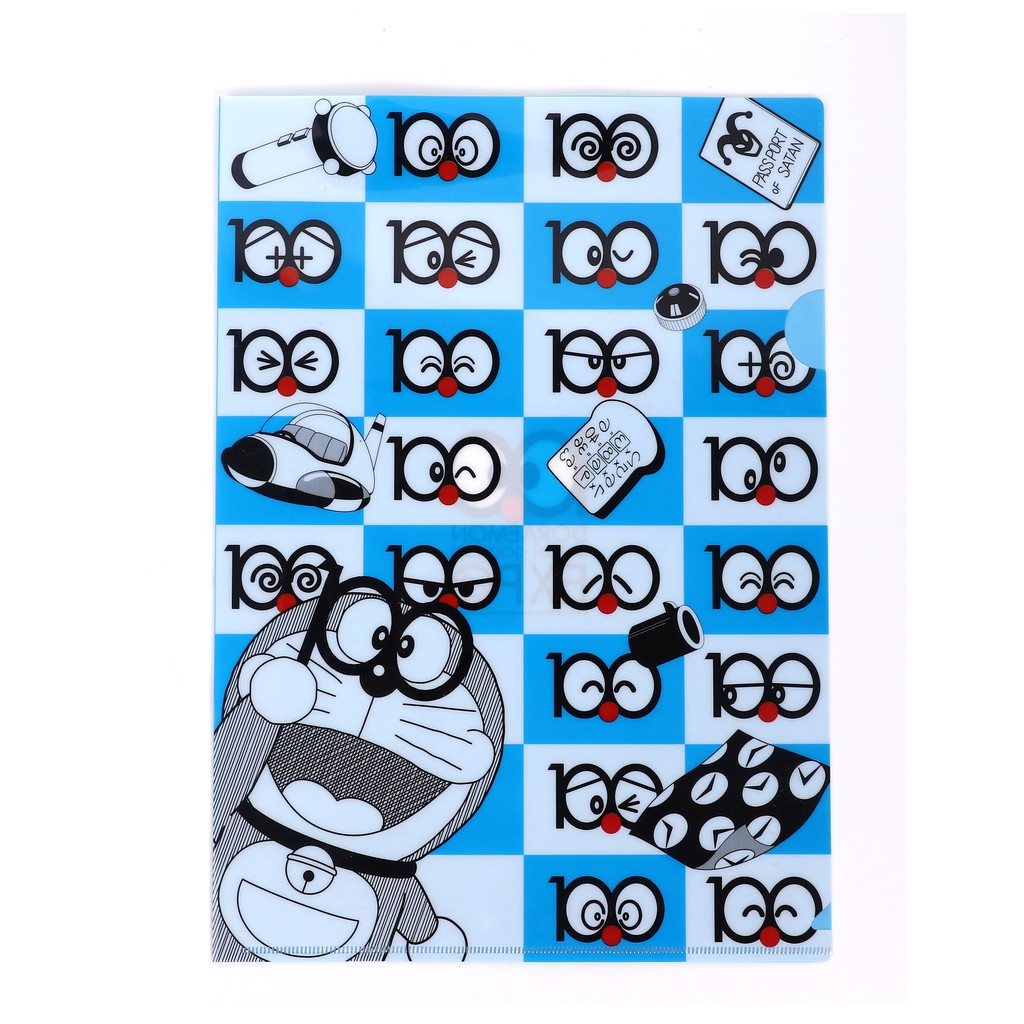 [ORIGINAL] DORAEMON PP L SHAPE FOLDER - A4 Size | Shopee Singapore