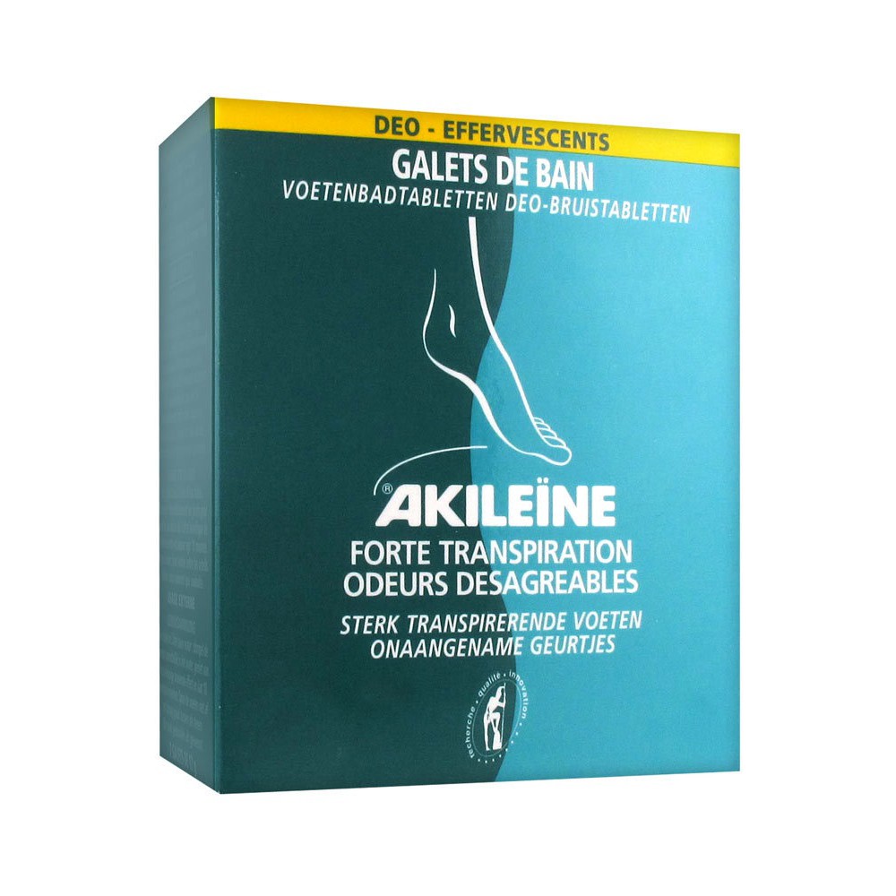 Akileine Foot Bath Tablets Deo-Effervescent 7 Tablets | Shopee Singapore