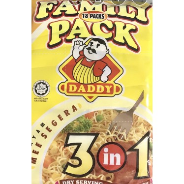 Daddy Mee 3in1 Family Pack (18pkt x 80g) | Shopee Singapore